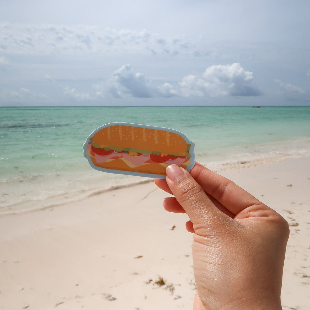 Hoagie Sticker – Created By Christine