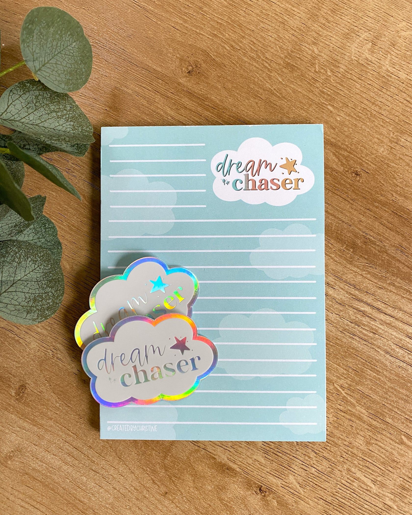 Dream Chaser Sticker – Created By Christine