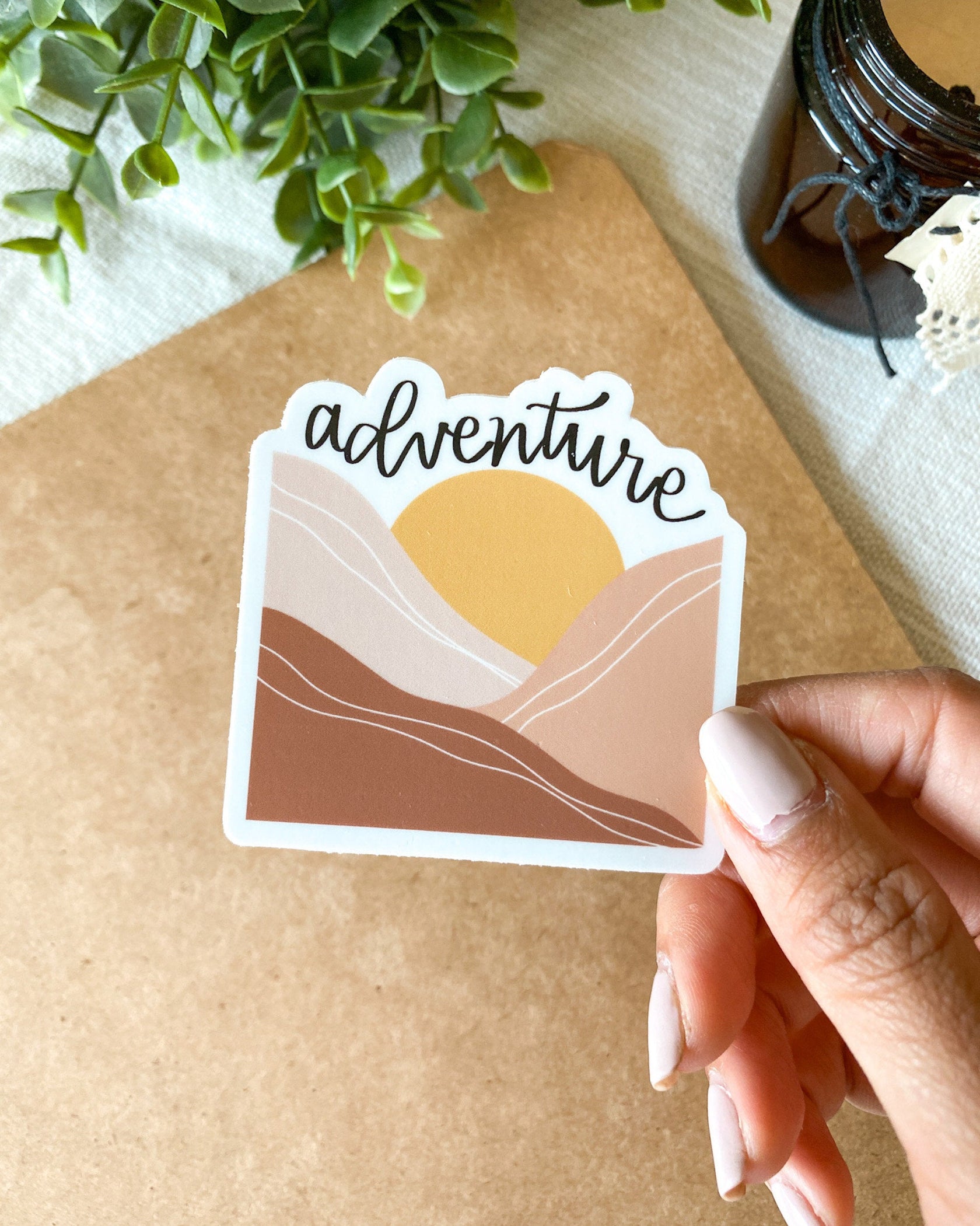 Sunset Desert Sticker – Created By Christine