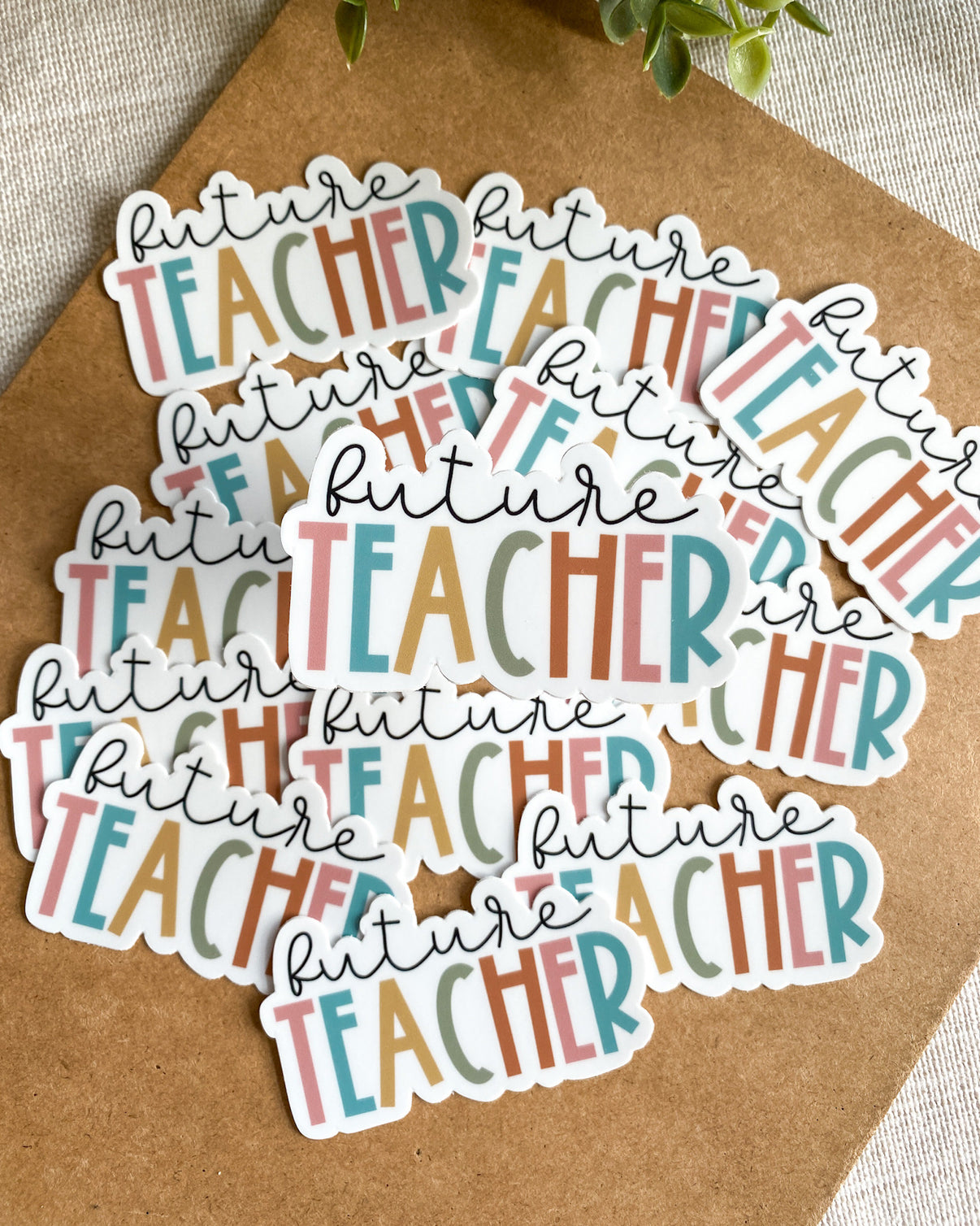 Future Teacher Sticker – Created By Christine