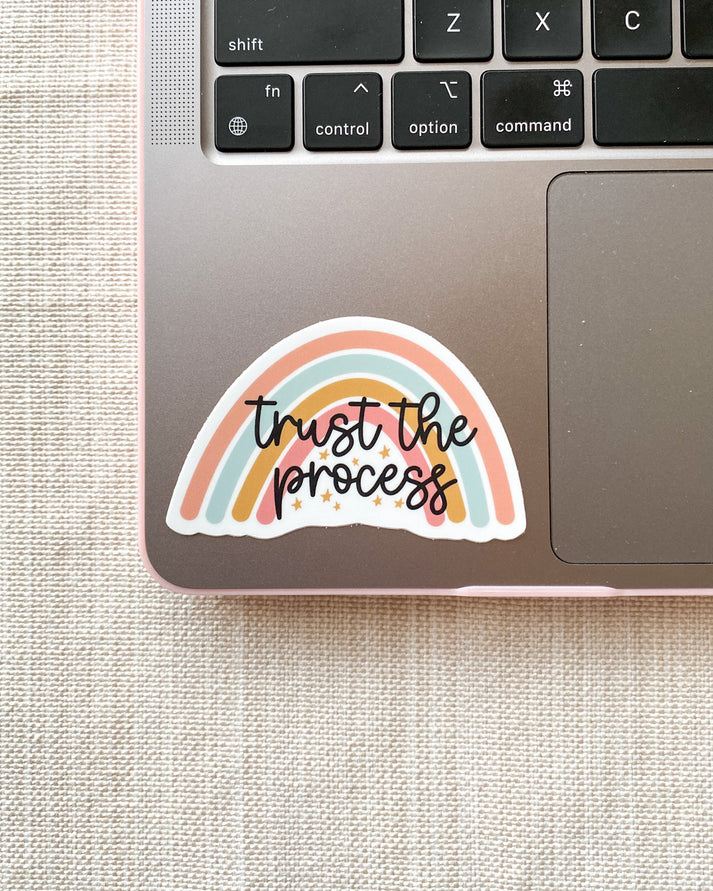 Trust the Process Sticker – Created By Christine
