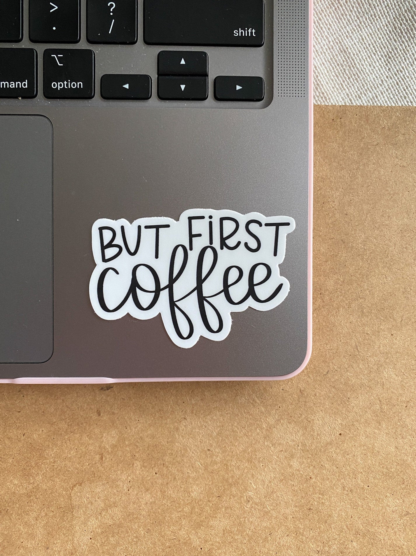 But First Coffee Sticker – Created By Christine